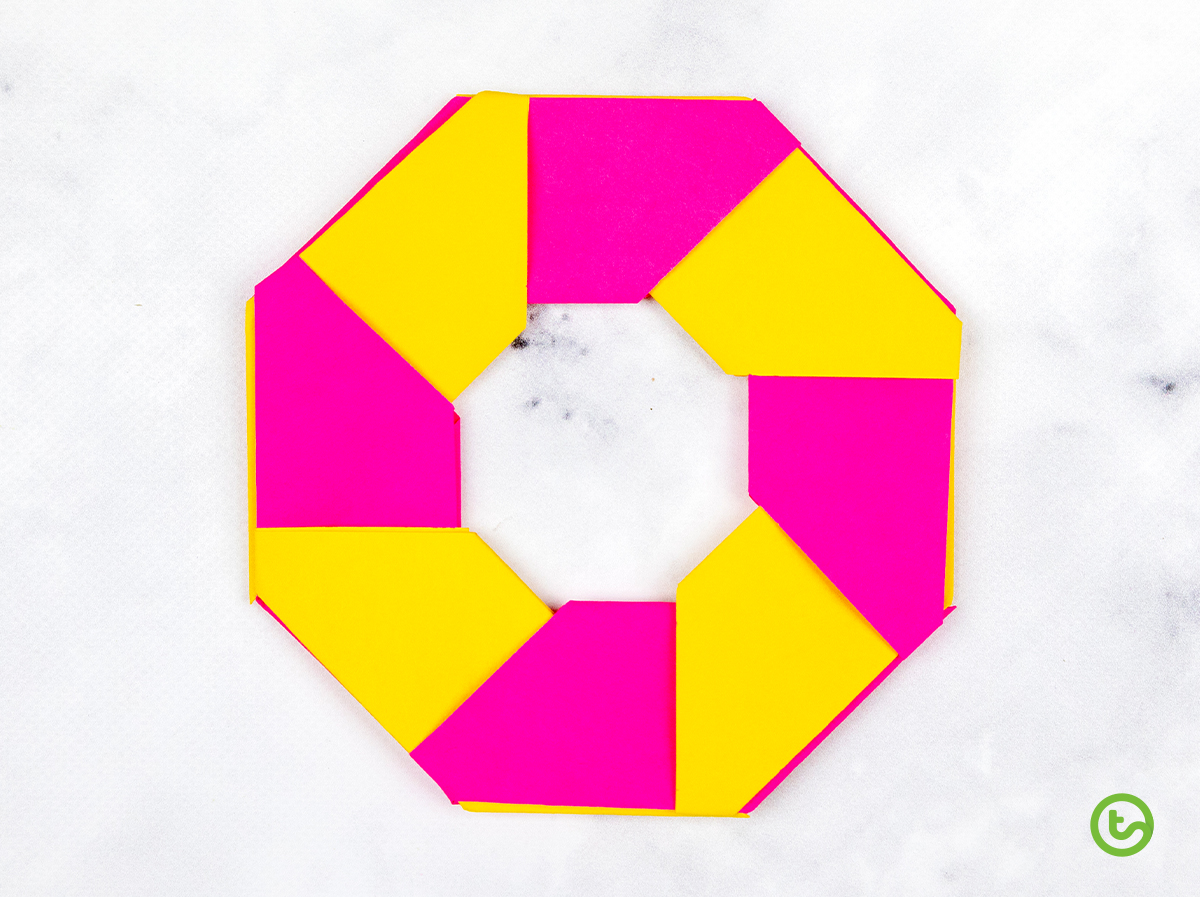 How to Make an Origami Transforming Ninja Star With Sticky Notes ...