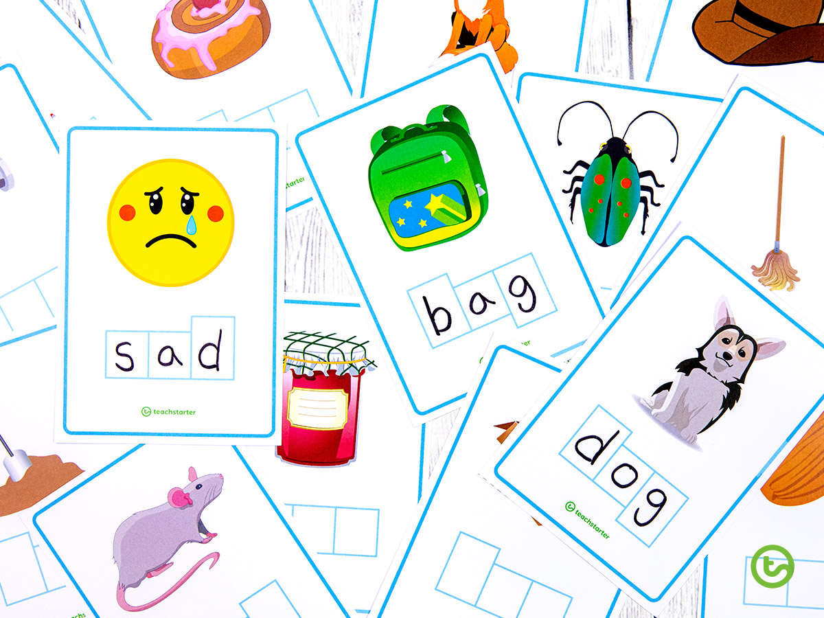 CVC Words | New and Improved Printable Resources | Teach Starter