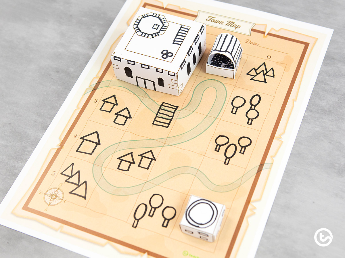 Three in One Geometry Fun (Build a Town Geometry Activity) | Teach Starter