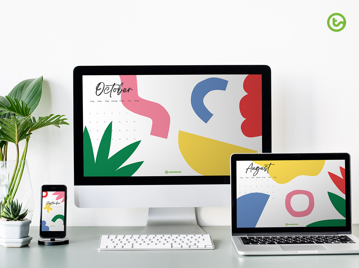 Feeling a Little Flat? Check Out These Desktop Backgrounds for Teachers ...