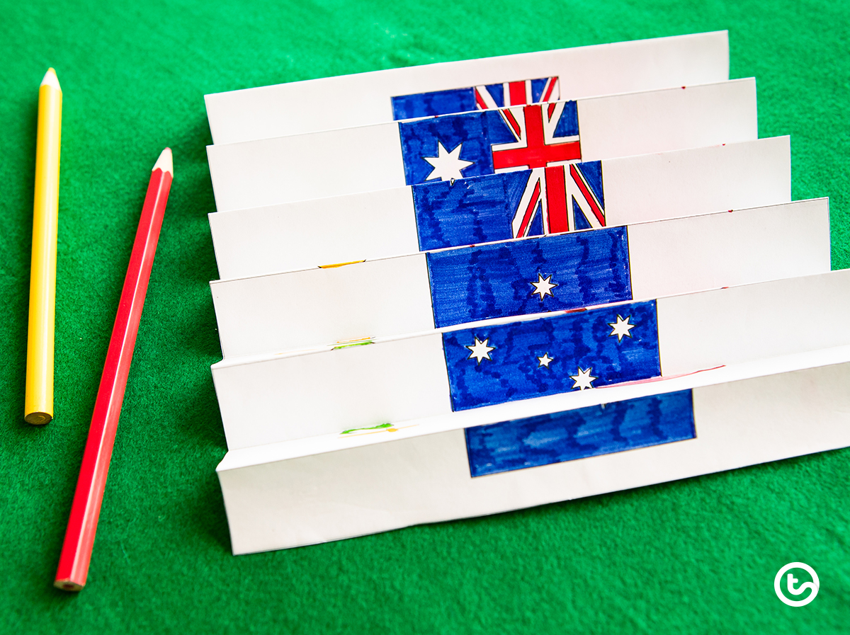 Poppy and Flag Agamograph | Teach Starter