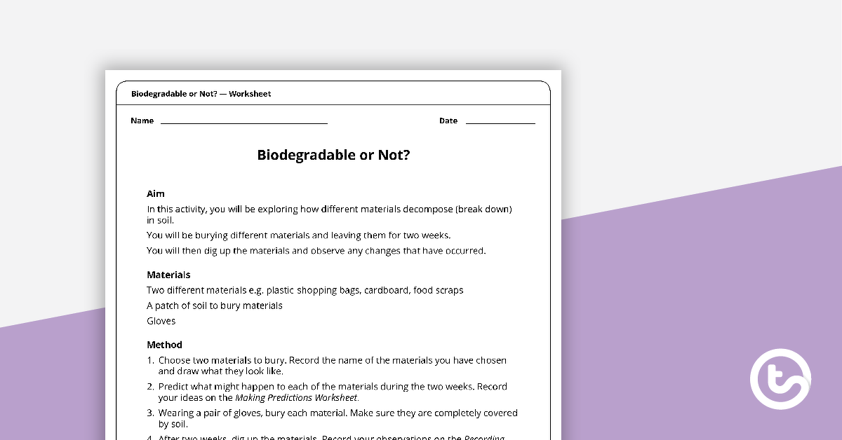 Science Inquiry Skills | Teach Starter