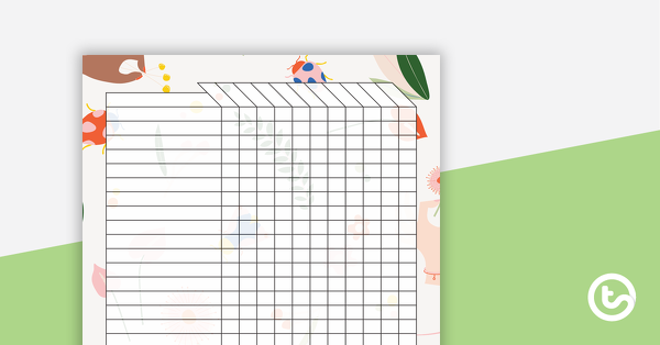 Colourful Insects – Happy Birthday Chart | Teach Starter