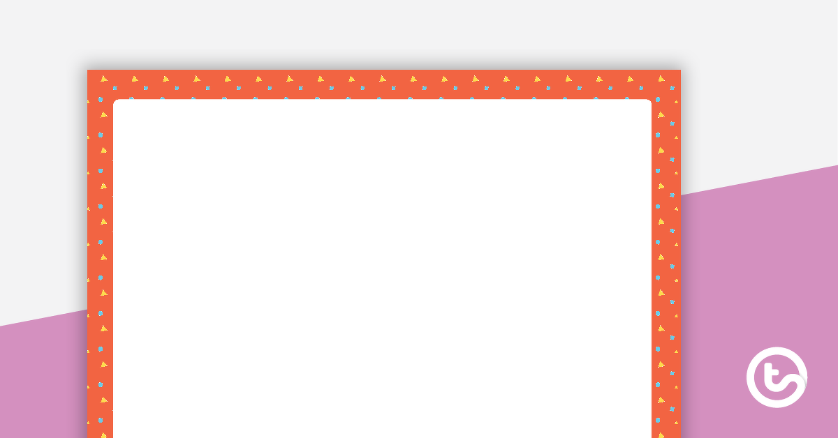 Shapes Pattern Classroom Theme Pack | Teach Starter