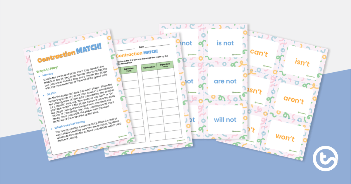 Conventions of Standard English | Teach Starter